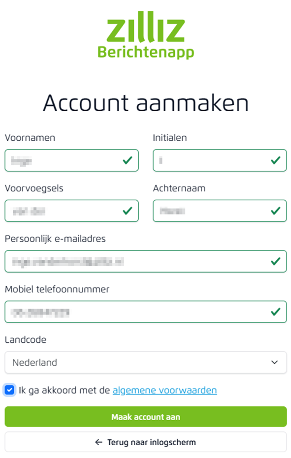 Stappenplan aanmaken gratis account